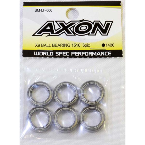 在庫状況：お取り寄せ/※画像はイメージです。実際の商品とは異なる場合がございます。AXON　X9 BALL BEARING 1510 6picです。