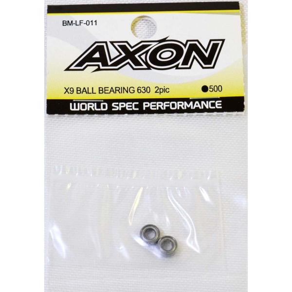 在庫状況：お取り寄せ/※画像はイメージです。実際の商品とは異なる場合がございます。AXON　X9 BALL BEARING 630 2picです。