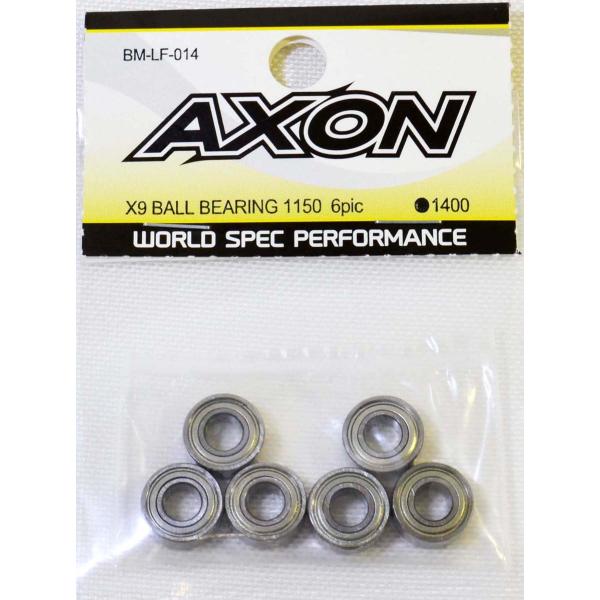 在庫状況：お取り寄せ/※画像はイメージです。実際の商品とは異なる場合がございます。AXON　X9 BALL BEARING 1150 6picです。