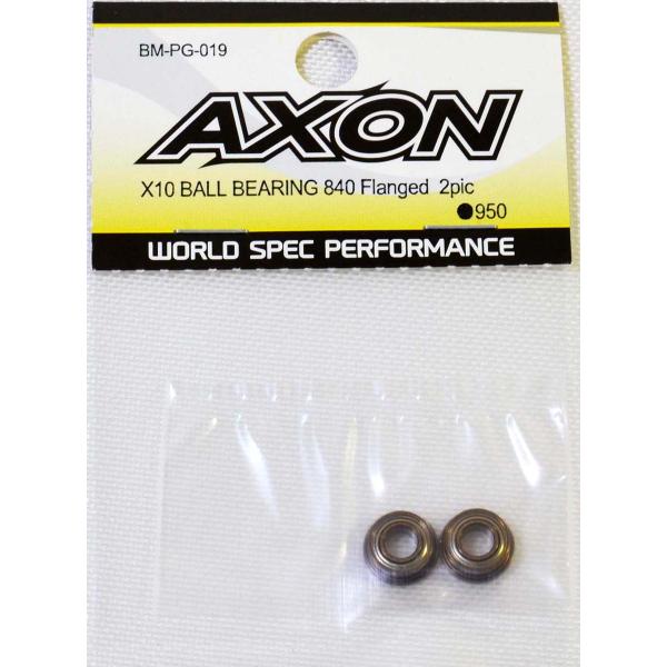 在庫状況：お取り寄せ/※画像はイメージです。実際の商品とは異なる場合がございます。AXON　X10 BALL BEARING 840 Flanged 2picです。