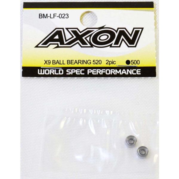 在庫状況：お取り寄せ/※画像はイメージです。実際の商品とは異なる場合がございます。AXON　X9 BALL BEARING 520 2picです。