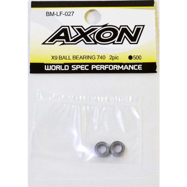 在庫状況：お取り寄せ/※画像はイメージです。実際の商品とは異なる場合がございます。AXON　X9 BALL BEARING 740 2picです。