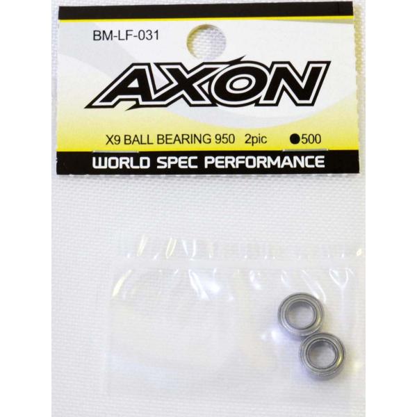 在庫状況：お取り寄せ/※画像はイメージです。実際の商品とは異なる場合がございます。AXON　X9 BALL BEARING 950 2picです。