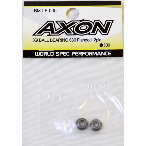 在庫状況：お取り寄せ/※画像はイメージです。実際の商品とは異なる場合がございます。AXON　X9 BALL BEARING 630 Flanged 2picです。