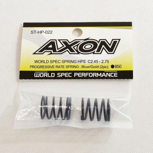在庫状況：お取り寄せ/※画像はイメージです。実際の商品とは異なる場合がございます。AXON　WORLD SPEC SPRING HPS C2.45-2.75：Blue/Gold (2pic) です。