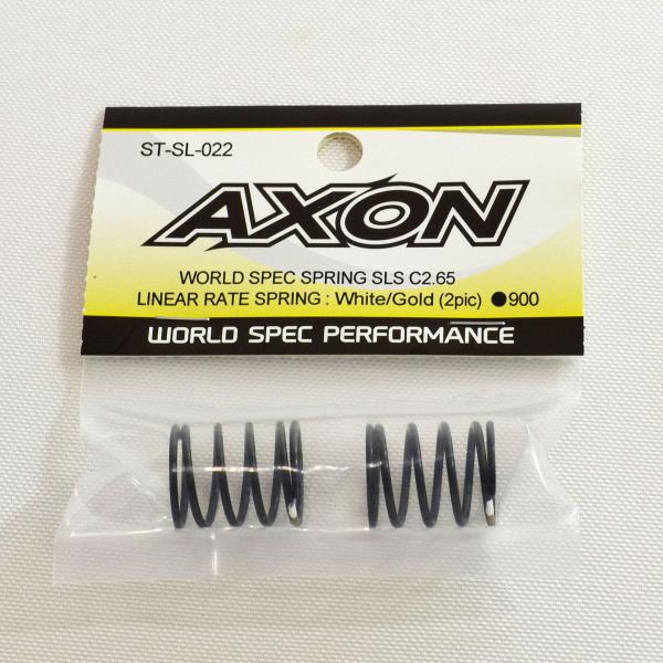 在庫状況：お取り寄せ/※画像はイメージです。実際の商品とは異なる場合がございます。AXON　WORLD SPEC SPRING SLS C2.65：White/Gold (2pic) です。