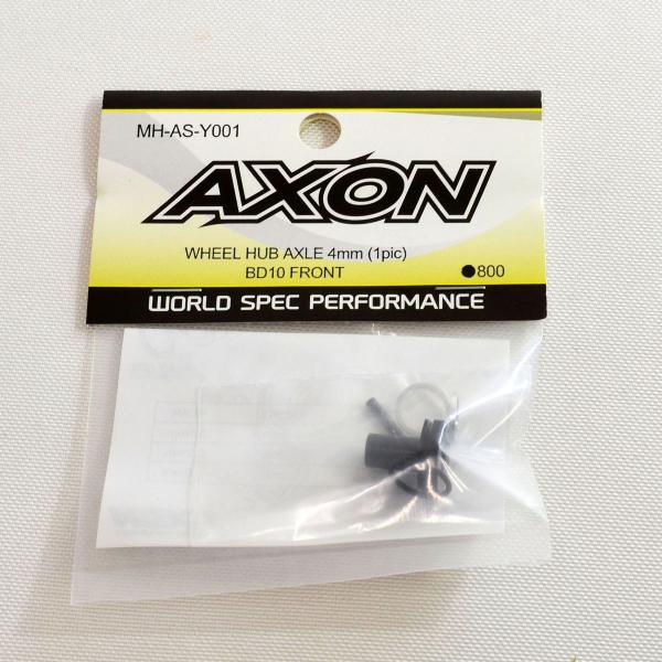 在庫状況：お取り寄せ/※画像はイメージです。実際の商品とは異なる場合がございます。AXON WHEEL HUB AXLE for BD10 FRONT 4mm(1pic)です。