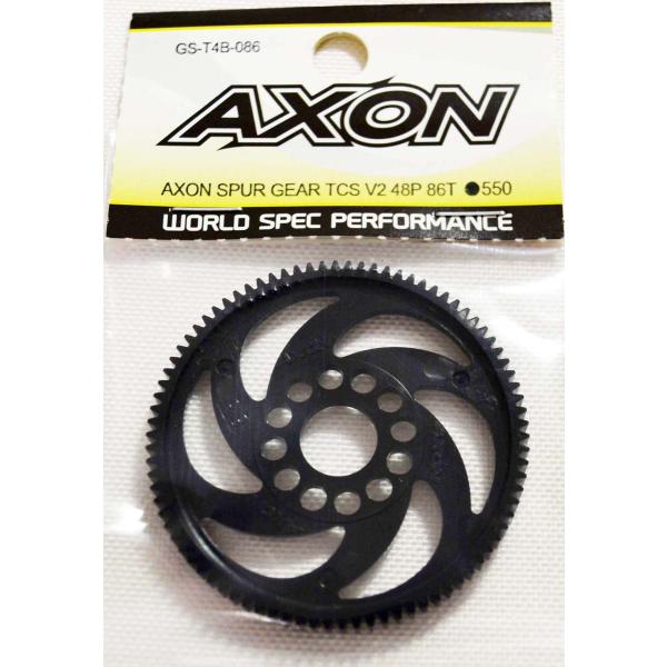 在庫状況：在庫僅少/※画像はイメージです。実際の商品とは異なる場合がございます。AXON　AXON SPUR GEAR TCS V2 48P 86Tです。