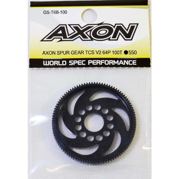 在庫状況：お取り寄せ/※画像はイメージです。実際の商品とは異なる場合がございます。AXON AXON SPUR GEAR TCS V2 64P 100Tです。