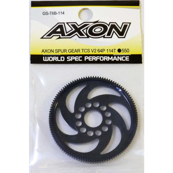 在庫状況：お取り寄せ/※画像はイメージです。実際の商品とは異なる場合がございます。AXON AXON SPUR GEAR TCS V2 64P 114Tです。