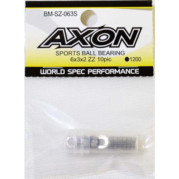 在庫状況：お取り寄せ/※画像はイメージです。実際の商品とは異なる場合がございます。AXON　SPORTS BALL BEARING 6x3x2 ZZ 10picです。