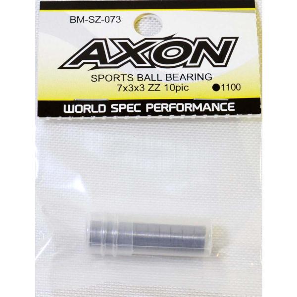 在庫状況：お取り寄せ/※画像はイメージです。実際の商品とは異なる場合がございます。AXON　SPORTS BALL BEARING 7x3x3 ZZ 10picです。