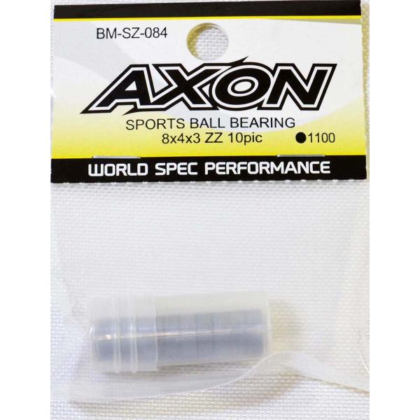 在庫状況：お取り寄せ/※画像はイメージです。実際の商品とは異なる場合がございます。AXON　SPORTS BALL BEARING 8x4x3 ZZ 10picです。