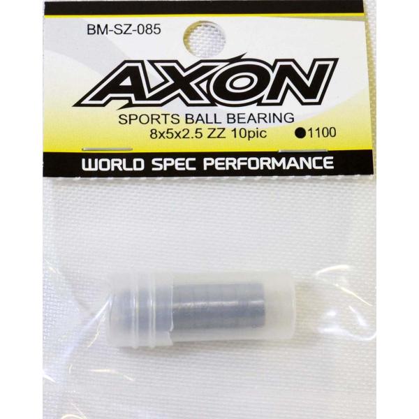 在庫状況：お取り寄せ/※画像はイメージです。実際の商品とは異なる場合がございます。AXON　SPORTS BALL BEARING 8x5x2.5 ZZ 10picです。