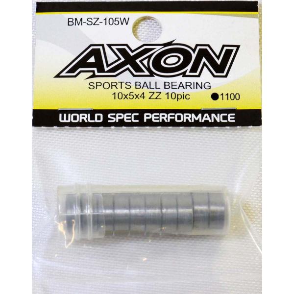 在庫状況：お取り寄せ/※画像はイメージです。実際の商品とは異なる場合がございます。AXON　SPORTS BALL BEARING 10x5x4 ZZ 10picです。