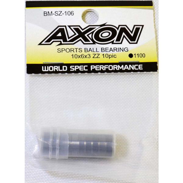 在庫状況：お取り寄せ/※画像はイメージです。実際の商品とは異なる場合がございます。AXON　SPORTS BALL BEARING 10x6x3 ZZ 10picです。