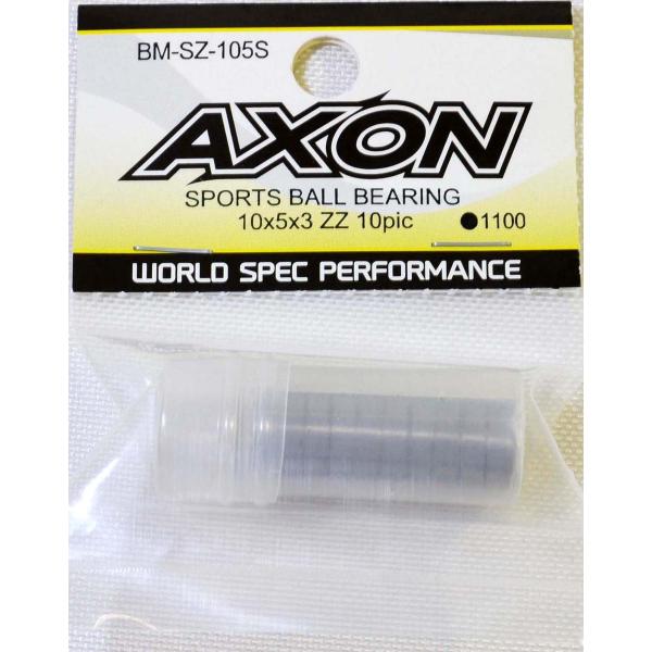 在庫状況：お取り寄せ/※画像はイメージです。実際の商品とは異なる場合がございます。AXON　SPORTS BALL BEARING 10x5x3 ZZ 10picです。