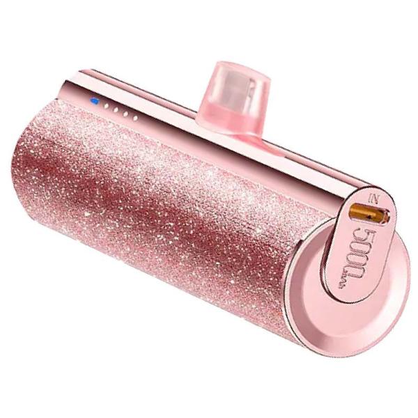 在庫状況：お取り寄せ/2024年06月 発売/※画像は一部別色を使用しています。◆5000mAの大容量リップサイズのコードレスモバイルバッテリー◆コードレスで直接充電が可能◆リップのようなコンパクトデザイン/[UQLIPSTICKCRG]