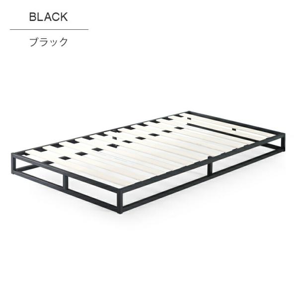 在庫状況：お取り寄せ/お届け：約1週間/※こちらはベッドフレームのみの販売ページです。マットレスや小物は別売りですのでご注意ください。◆Minimal Designs◆ローベッドフレーム◆通気性に優れ、毎晩快適/[ZJMBBF6S]