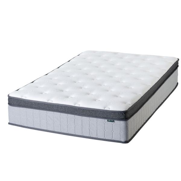 在庫状況：お取り寄せ/お届け：約1週間/※こちらはマットレスのみの販売ページです。ベッドフレームや小物は別売りですのでご注意ください。※圧縮梱包でお届けします。◆マットレスの基礎となるZINUSベースフォーム◆面と点の良いとこ取り!ハイブリ...