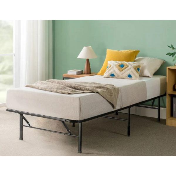 在庫状況：お取り寄せ/お届け：約1週間/※こちらはベッドフレームのみの販売ページです。マットレスや小物は別売りですのでご注意ください。◆折りたたみ収納可能◆空間を有効活用◆快適に過ごす夜◆ベッドフレーム シングル 折りたたみ ブラック ホワ...