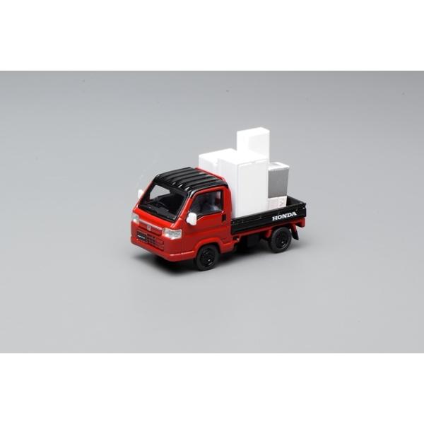 在庫状況：在庫あり/2026年01月 発売/※画像はイメージです。実際の商品とは異なる場合がございます。モーターへリックス 1/64 Honda ACTY Truck Town Spirit Color Style FlameRed × B...