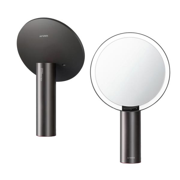 在庫状況：お取り寄せ/2024年05月 発売/◆人感センサー+メモリー機能◆CRI 97のLEDライト搭載◆3色照明モード+18段階明るさ調節/[AML009BK]