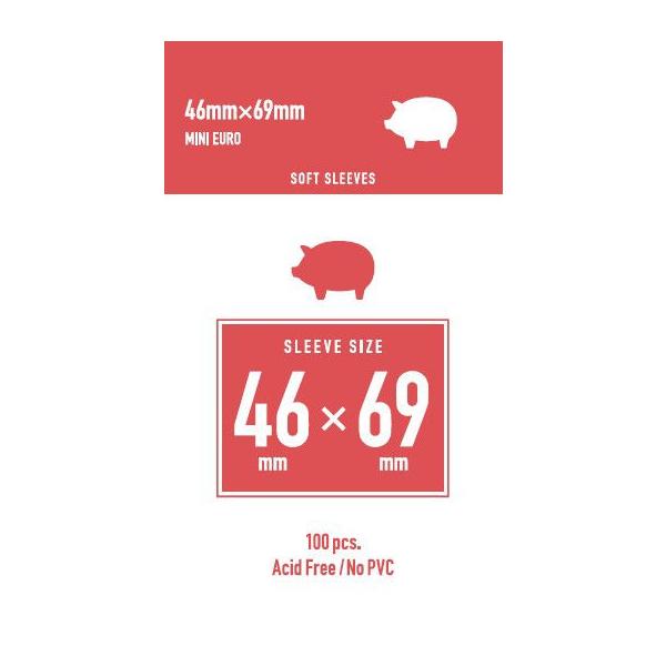 在庫状況：在庫あり/2022年04月 発売/※画像はイメージです。実際の商品とは異なる場合がございます。Engames スリーブ ミニユーロサイズ ソフト 46×69mmです。