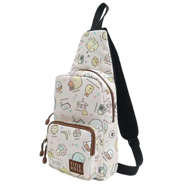 在庫状況：お取り寄せ/※画像はイメージです。◆子供から大人まで多くの人に愛される『すみっコぐらし』から縦型ボディバッグが登場しました。/[20749041PNK]