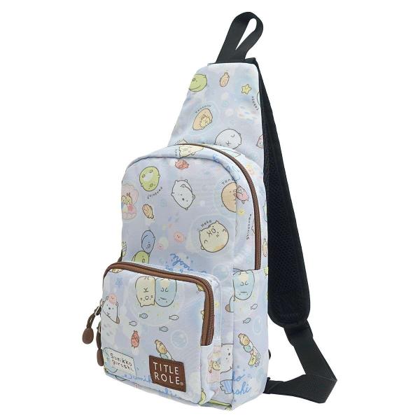 在庫状況：お取り寄せ/※画像はイメージです。◆子供から大人まで多くの人に愛される『すみっコぐらし』から縦型ボディバッグが登場しました。/[20749041PPL]