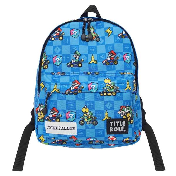 在庫状況：お取り寄せ/※画像はイメージです。◆国民的ゲーム(マリオカート)からキッズリュックが登場しました。/[20759045BLU]