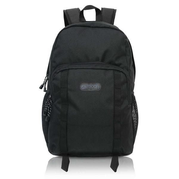 在庫状況：お取り寄せ/※画像はイメージです。◆充実した機能に定評がある人気ブランド【OUTDOOR PRODUCTS】から2レーンのウェーブテープが特徴的なファイブレンジ デイパックが登場しました。/[22469084BLK]