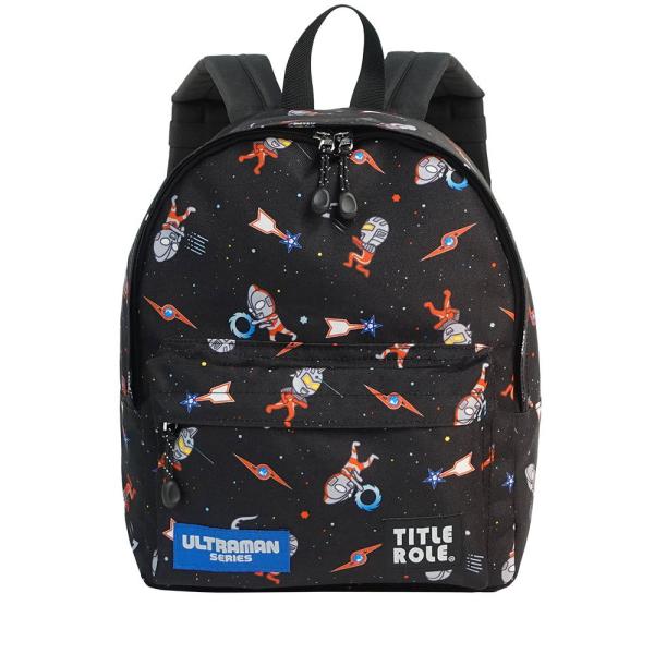 在庫状況：お取り寄せ/※画像はイメージです。◆(ウルトラマンシリーズ)から人気キャラクターをデフォルメした総柄デザインのリュックが登場しました。/[20769052BLK2]