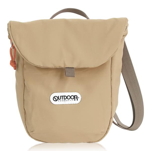 在庫状況：お取り寄せ/◆充実した機能に定評がある人気のブランド【OUTDOORPRODUCTS】から、エアタッチナイロンを使用した軽量な縦型ショルダーバッグが登場しました。◆パイピングレスの柔らかなシルエットが軽やかな印象を演出します。BX...