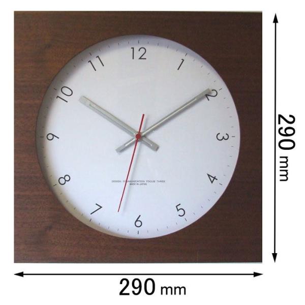 在庫状況：お取り寄せ/◆付属の電池はお試し用電池になります。◆デザイナーズクロック◆サイズ：290×290×45mm◆電波時計