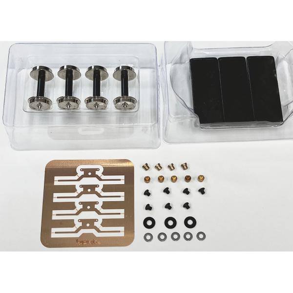 在庫状況：在庫僅少/2025年06月 発売/※画像はイメージです。実際の商品とは異なる場合がございます。天賞堂のT-Evolution用 走行化パーツキットφ10.5プレート車輪です。