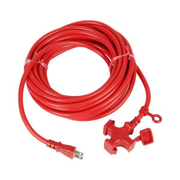 在庫状況：お取り寄せ/取引先在庫あり2日〜4日で出荷/◆ソフトタイプ電線の延長コード◆15A3ッ口10メートル屋内型延長コード◆耐寒性に優れたやわらかい電線を使用した延長コード/[KM0110]