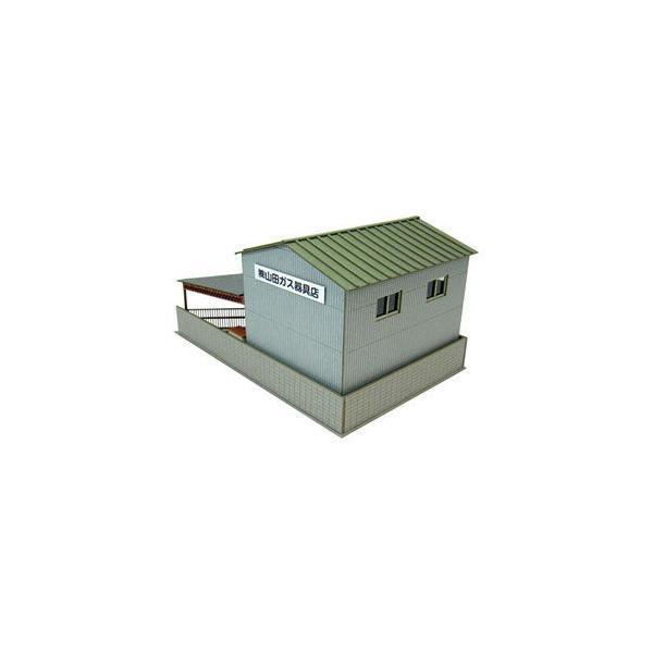 在庫状況：お取り寄せ/お届け：2〜3週間/2018年01月 発売/※画像はイメージです。実際の商品とは異なる場合がございます。さんけい 1/150 町工場C みにちゅあーとキット・なつかしのジオラマシリーズです。