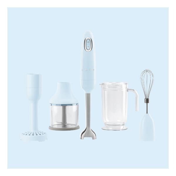 在庫状況：お取り寄せ/◆ジュースやスムージー、スープ、ベビーフードなど、1台5役の調理ができるハンドブレンダー◆パワフルな500Wモーターと滑り防止グリップ◆多段階スピード調整とターボ機能/[HBF02PBJP]