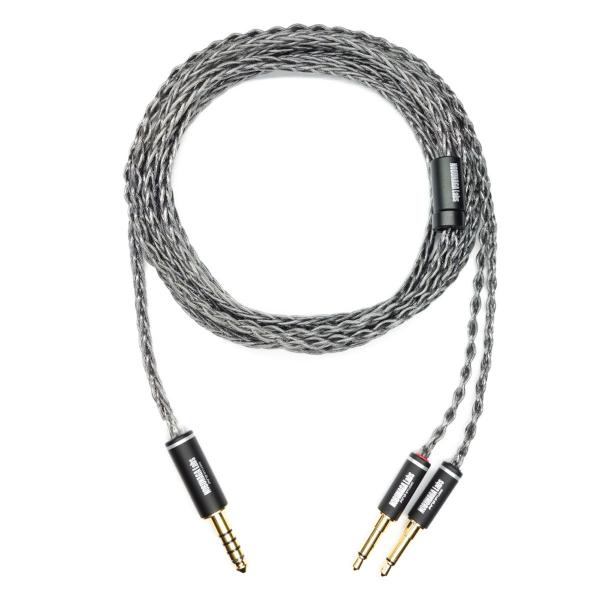 在庫状況：お取り寄せ/2024年09月 発売/◆3.5mmモノラル×2接続のヘッドホンに対応し銅銀合金導体採用リケーブル◆自然な音の広がりや余韻、伸びのある中高域と輪郭のある低域を実現する銅銀合金線◆ヘッドホン側端子3.5mmモノラル×2　...