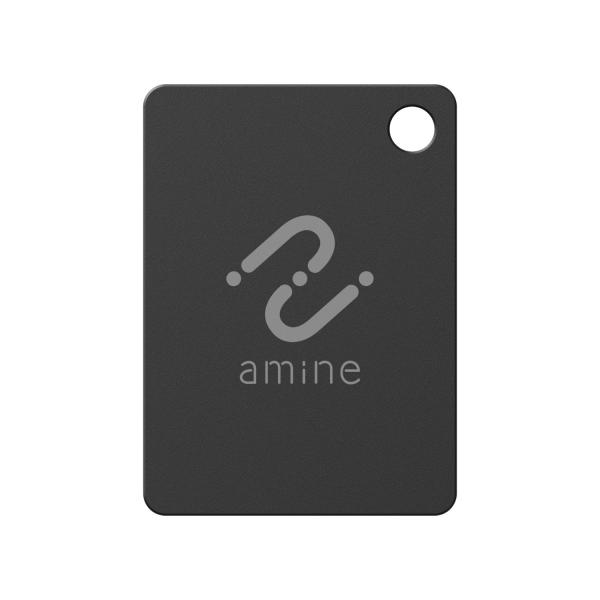 在庫状況：お取り寄せ//2025年04月 発売/◆iPhoneの(探す)アプリから位置を確認!鍵や財布、かばんなど大切な荷物に付けて位置情報を追跡できるamine(あみね)シリーズのスマートタグです◆充電や電池交換は不要で、入れっぱなしで最...
