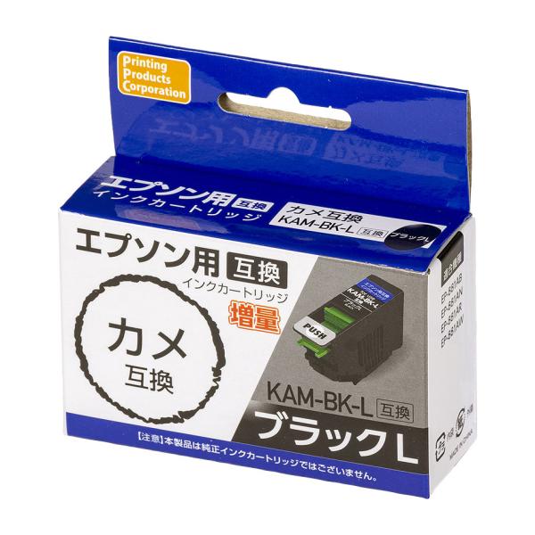 在庫状況：お取り寄せ/※互換インクのため、純正インクと色合いが異なる場合がございます。※対応機種をお確かめの上、ご注文ください。◆エプソン対応の互換インク◆対応純正商品：KAM-BK-L◆カラー：ブラック◆対応プリンタ： EP-881A、E...