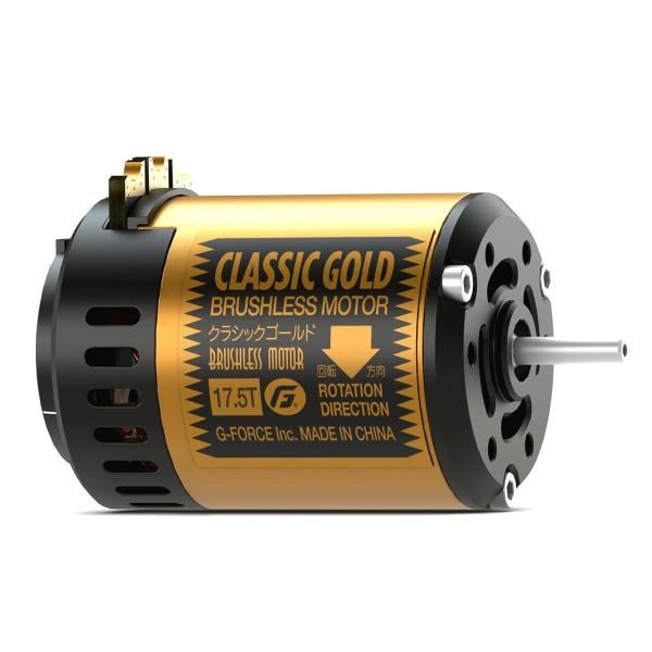 【発売日：2026年07月31日】予約受付中/◆2026年07月〜2026年08月頃 発売予定/※画像はイメージです。実際の商品とは異なる場合がございます。G-FORCE Classic Gold Brushless Motor 17.5T...
