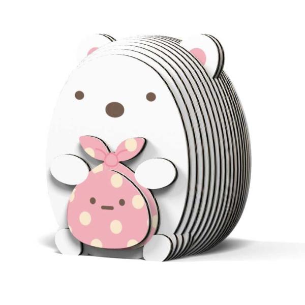 在庫状況：お取り寄せ/※画像はイメージです。実際の商品とは異なる場合がございます。エーゾーン Eugy シリーズ すみっコぐらし しろくまとふろしきです。