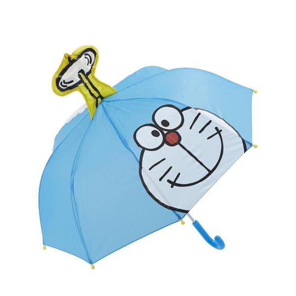 在庫状況：お取り寄せ/5日〜7日で出荷/※こちらの販売ページは耳付き傘、ドラえもんです。※カメラやモニターの性質により、画像と実物の色の違いがある場合がございますのでご理解願います。◆大人気キャラクターの可愛いデザインで、雨の日でも気分UP...