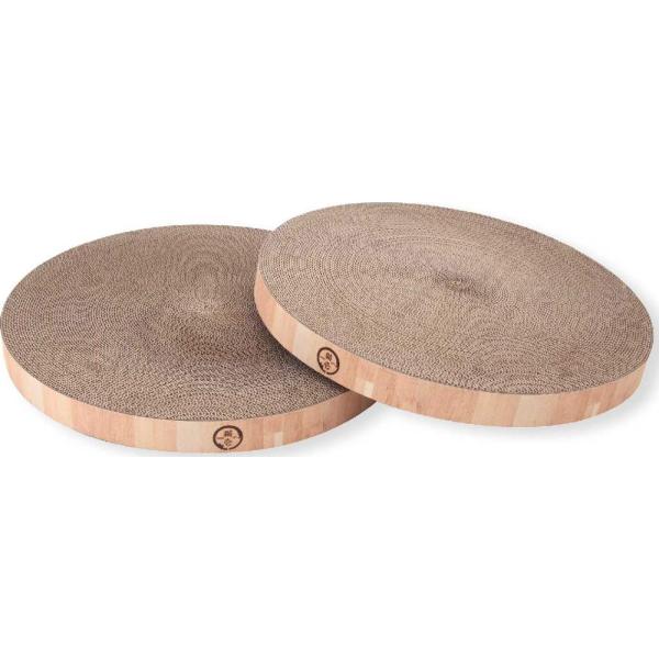 在庫状況：お取り寄せ/7日〜10日で出荷/※仕様及び外観は改良のため予告なく変更される場合がありますので、最新情報はメーカーページ等にてご確認ください。(バリバリボウルXL 猫柄)専用交換用つめとぎ 2個パック◆(直径48cm)の特大サイズ...