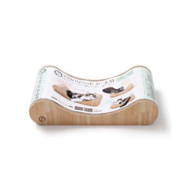 在庫状況：お取り寄せ/5日〜7日で出荷/※仕様やパッケージは、リニューアルなどの理由で変更になっている場合がございます。予めご了承下さい。まんまるカールでリラックス!寝てよし、研いでよし!猫工学デザインのつめとぎベッドです。◆幅広＆奥行きゆ...