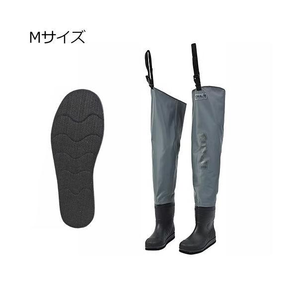 在庫状況：お取り寄せ/◆膝部までの水深に対応するヒップウェダーは、肩ベルトがないため、着脱が簡単で持ち運びも楽々。/[OH001FMグレ]