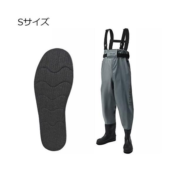 在庫状況：お取り寄せ/◆機動性に優れたウエストハイウェーダーは、腰までの長さで快適な着用感を実現。/[OH002FSグレ]