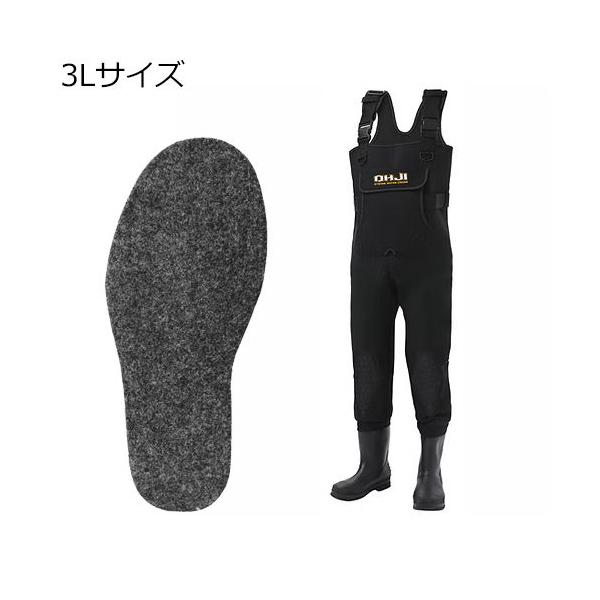 在庫状況：お取り寄せ/◆保温性・運動性を両立した4mm厚のクロロプレーン生地。/[OH006F3Lブラツク]